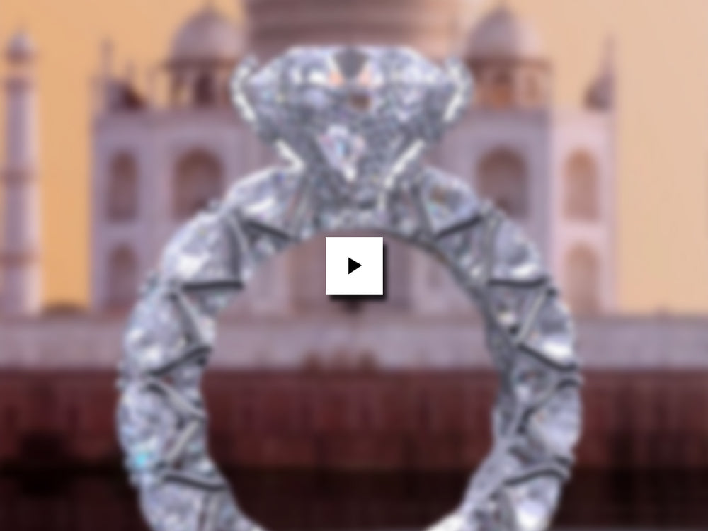 Taj | Round Diamond Engagement Ring - Aariya